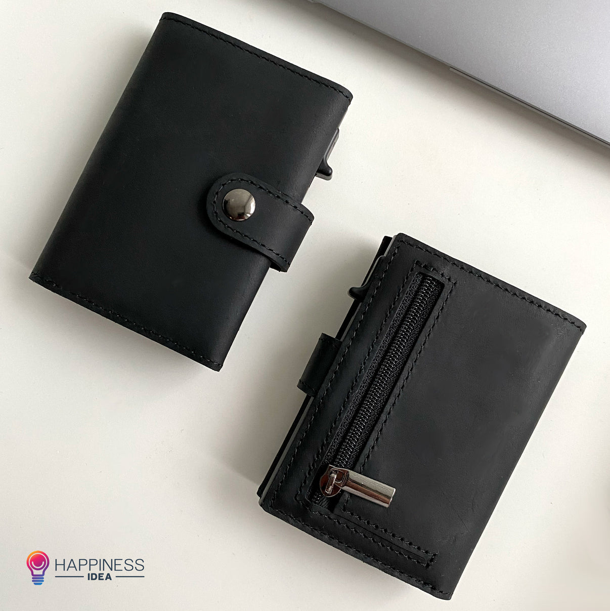 EasyWallet - Personalised Leather Smart Wallet – Happiness Idea Malaysia